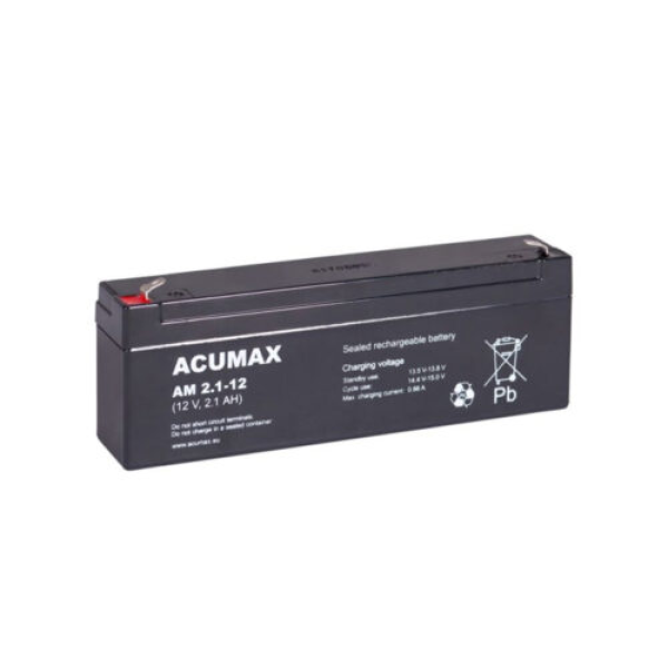 აკუმულატორი: Acumax 12V 2.1ah (AM 2.1-12)